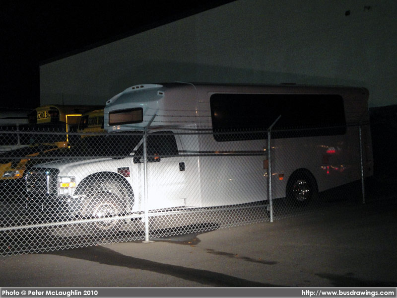 Cutaway style small and mid-size buses used in Charter/Tour industry ...