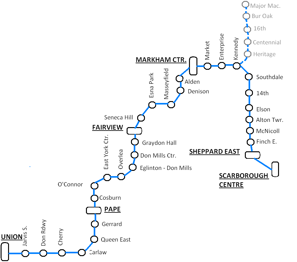 Create your own TTC bus/streetcar route! - GENERAL - Canadian Public ...